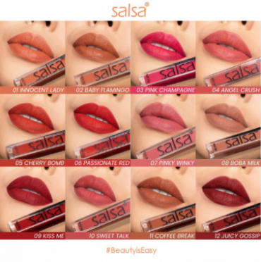 SALSA Dynamatte Lipcream - 04 Angel Crush | Salsa Cosmetics