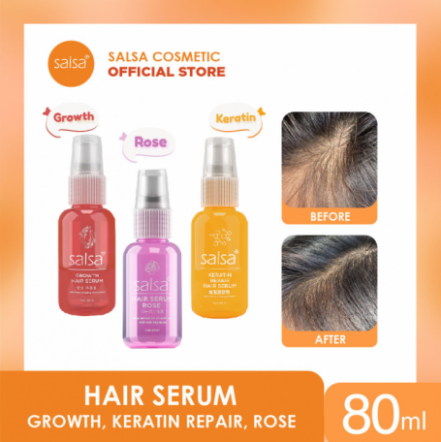SALSA Keratin Repair Hair Serum With Silkworm Cocoons | Salsa Cosmetics