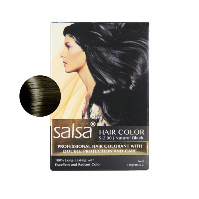 SALSA Hair Color (Natural Black) | Salsa Cosmetics