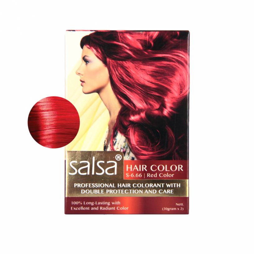 SALSA Hair Color (Red Color) | Salsa Cosmetics