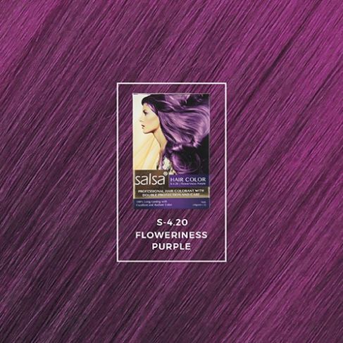 SALSA Hair Color (Floweriness Purple) | Salsa Cosmetics
